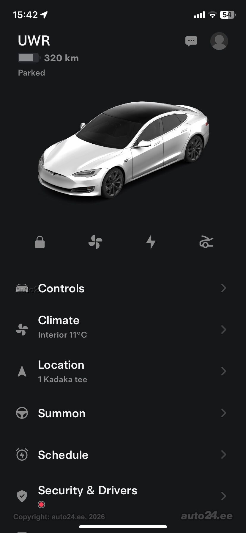 Tesla Model S 90D Facelift 4WD Dual Motor 386kW - auto24.ee
