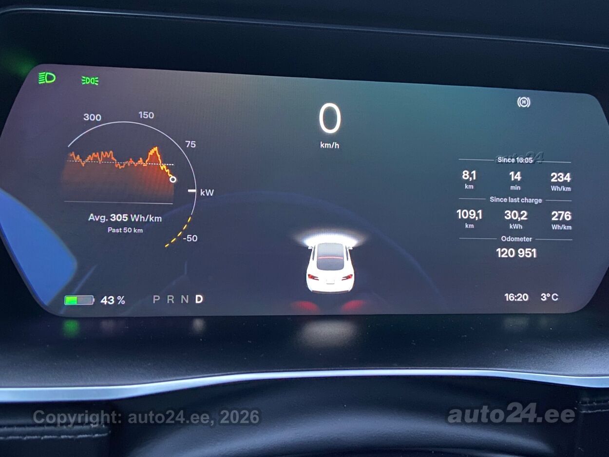 Tesla Model S 90D Facelift 4WD Dual Motor 386kW - auto24.ee