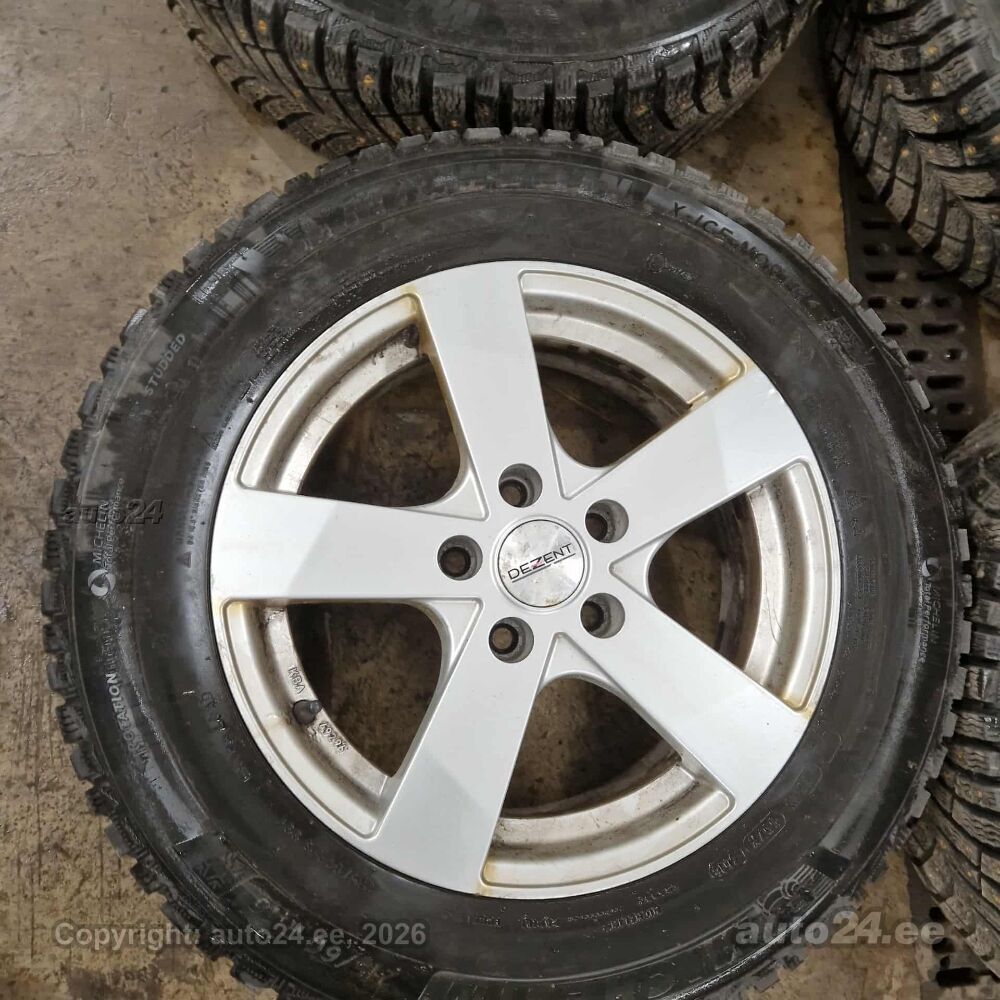 215/60R16 Dezent 5spoke Michelin Xice North4 - Veljed + rehvid - auto24.ee