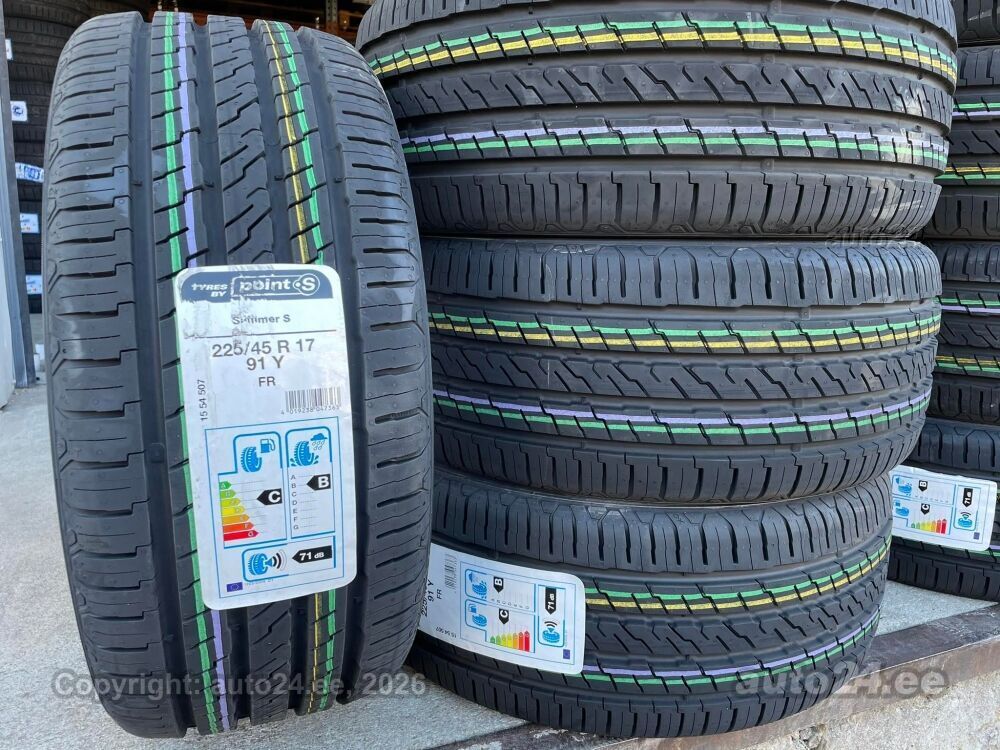 225/45R17 Point S Summer S BY CONTINENTAL - Rehvid - auto24.ee